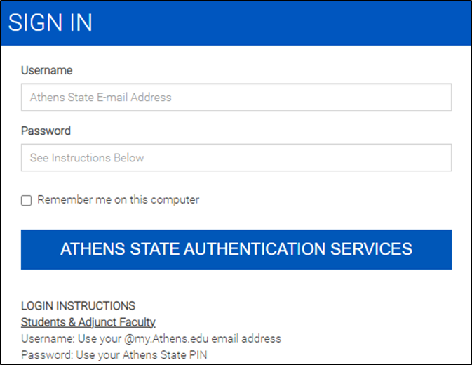 Degree Works – Athens State University Knowledge Base